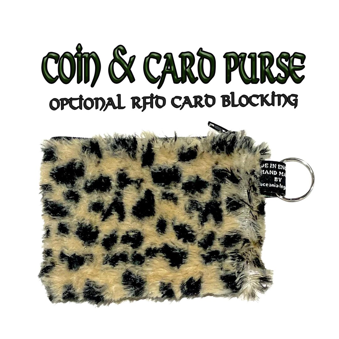 Cheetah Faux Fur Soft and Fluffy ~ Handmade Purse ~ Cotton Great for ...