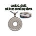 Conical Shell Handmade 925 Sterling Silver Pendant. Beautiful Circular ...