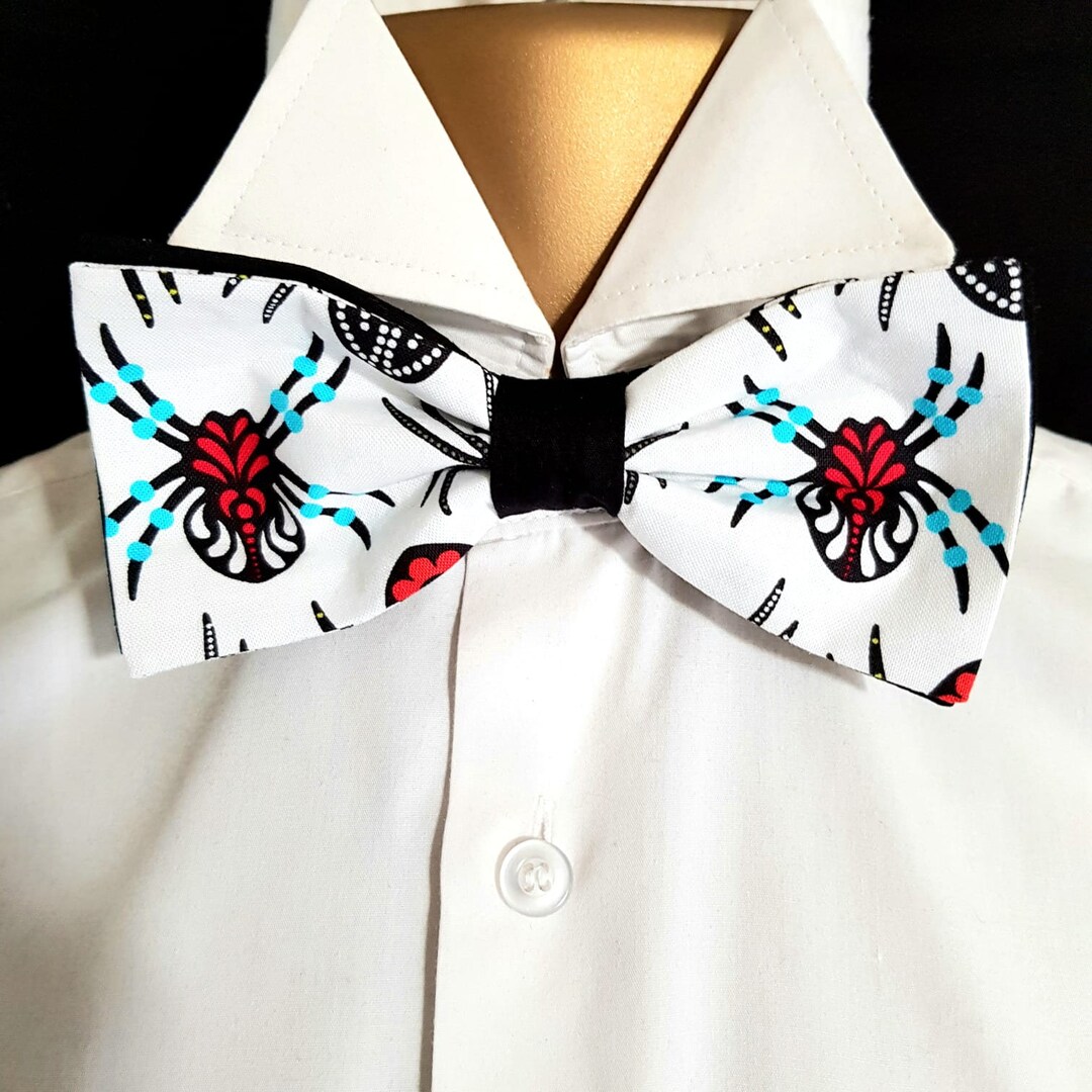 Funky Spider Bow Tie Perfect for Weddings Graduation or Prom Neck-tie ...