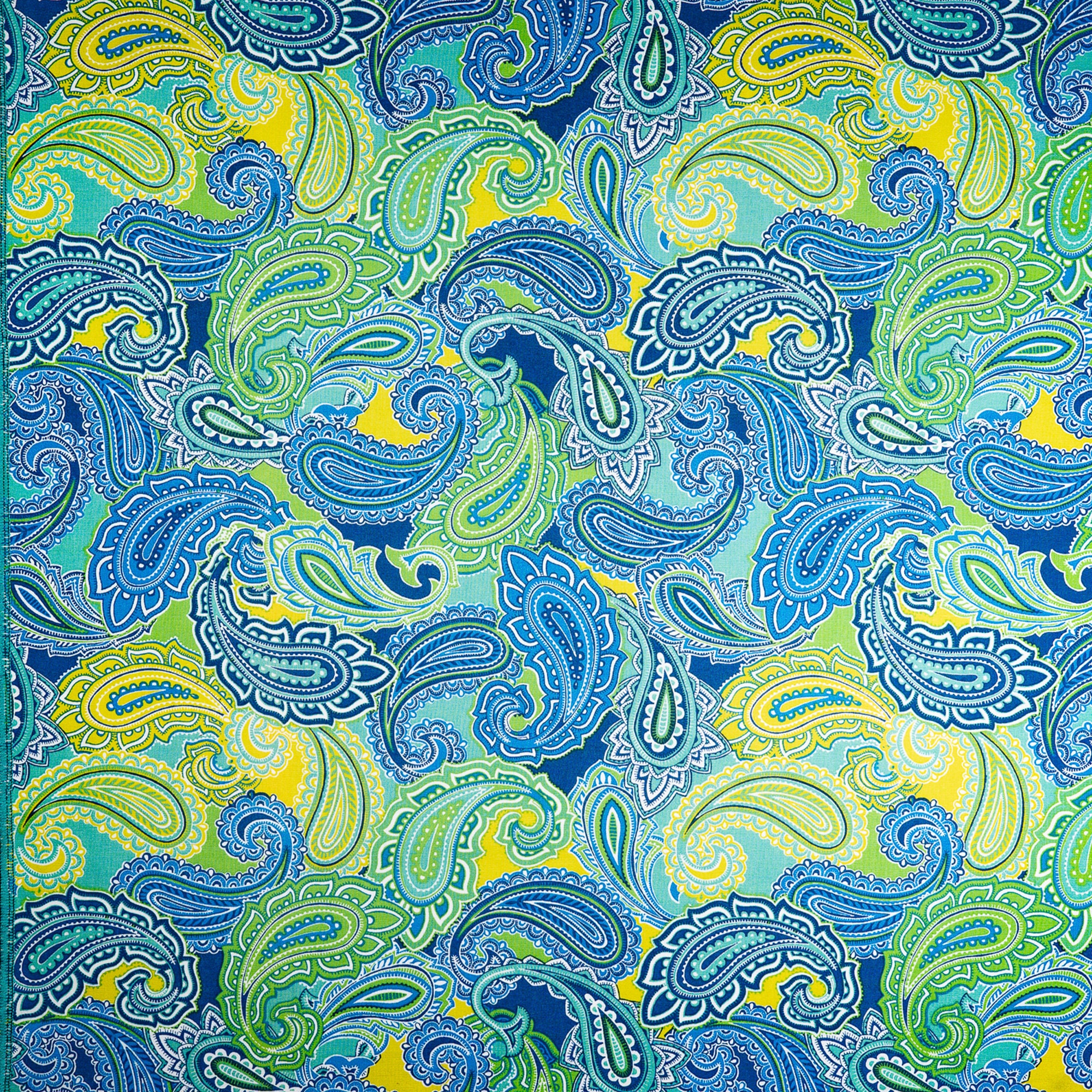 Light Yellow Paisley Pattern