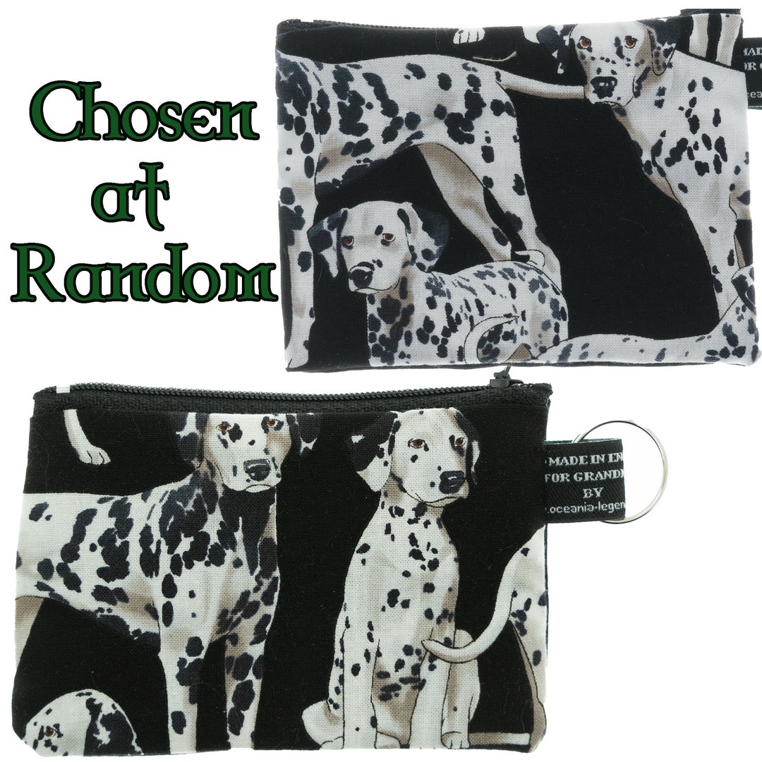 Dalmatian Dog Purse Handmade From Timeless Treasures 100% Cotton Great ...