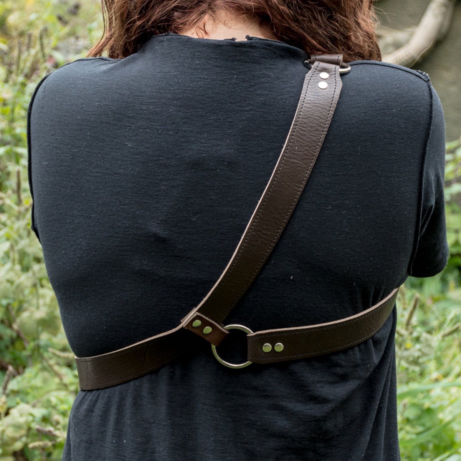 Great Bandolier Handmade From Leather. Fully Adjustable, Rings to ...