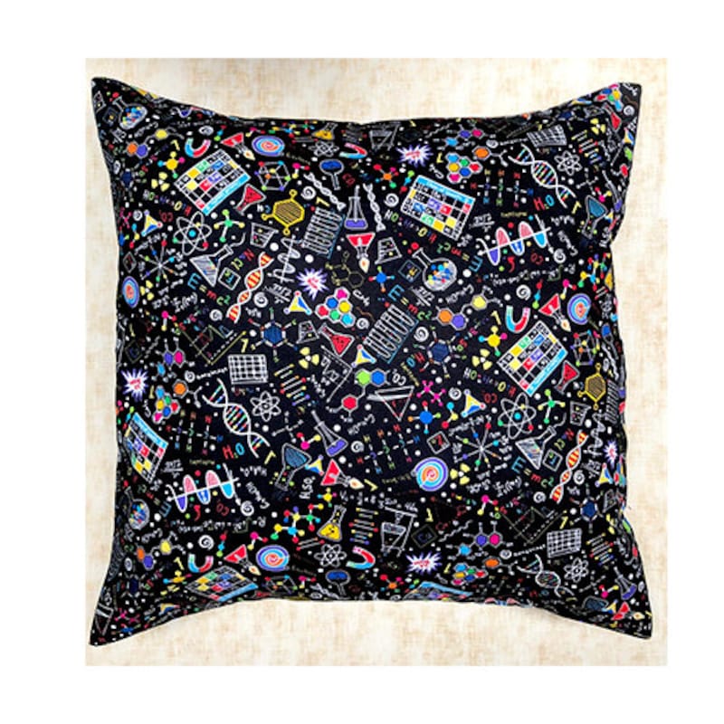 Science Pillow - Etsy