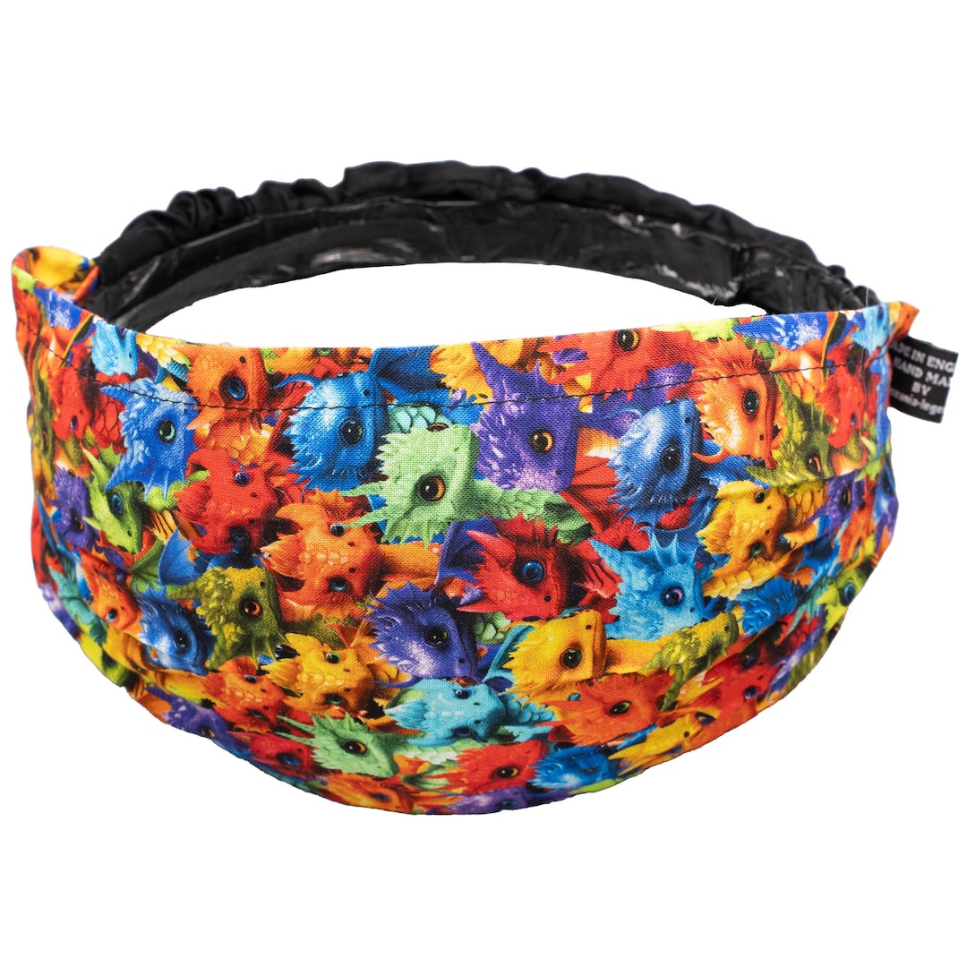Cute Baby Dragon Design Headband Bandana Hair Tie Turban Ladies Fashion ...