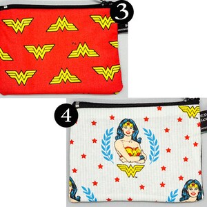 Marvel & DC Comic Superhero Designs Handmade Coin Purses Great for Cash ...