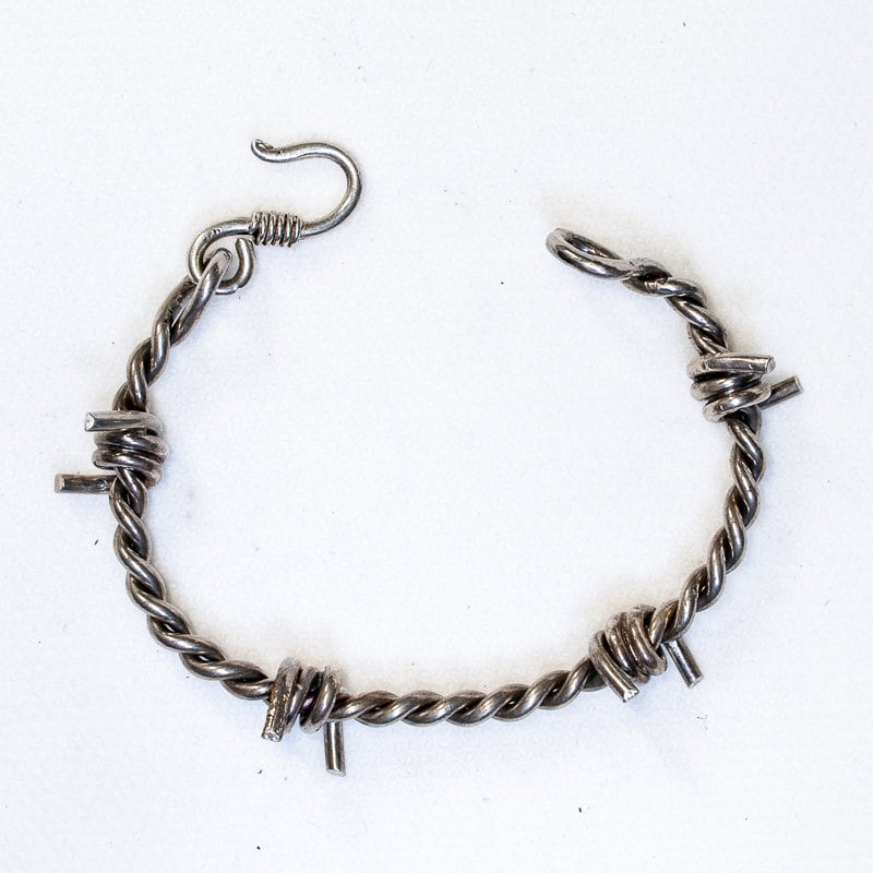 Barbed Wire Bracelet - Etsy