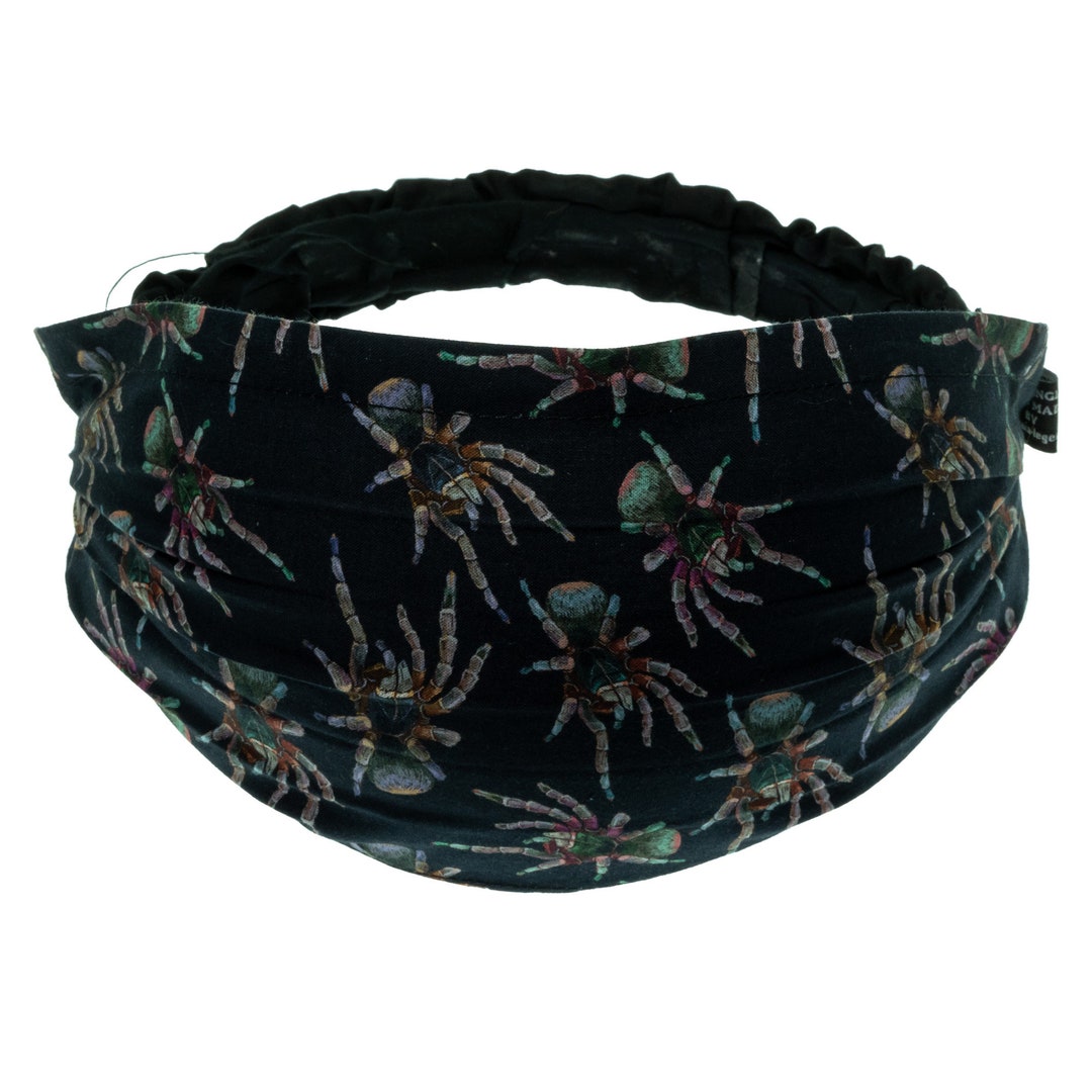Tarantula Spider Handmade Head Bandana Hair Tie Ladies Girls Fashion ...