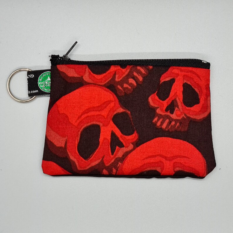 Awesome Skulls & Skeleton Designs Handmade Coin Purses 100% - Etsy