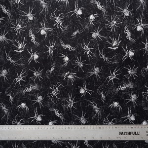 Spiders & Webs Designer 100% Cotton Fabric by Timeless Treasures ...
