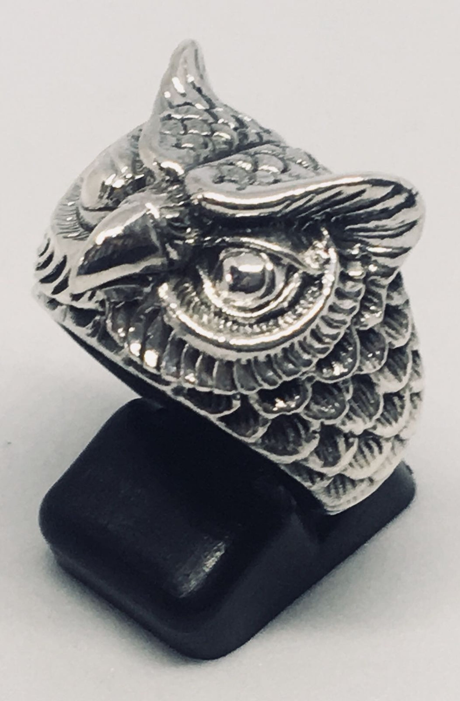 Incredibly Realistic Owl Ring Handmade From .925 Sterling | Etsy