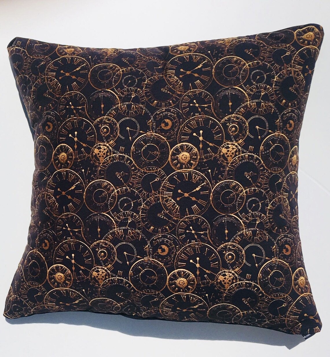 Great Steampunk Fabric With a Mass of Overlapping Clock Faces - Etsy