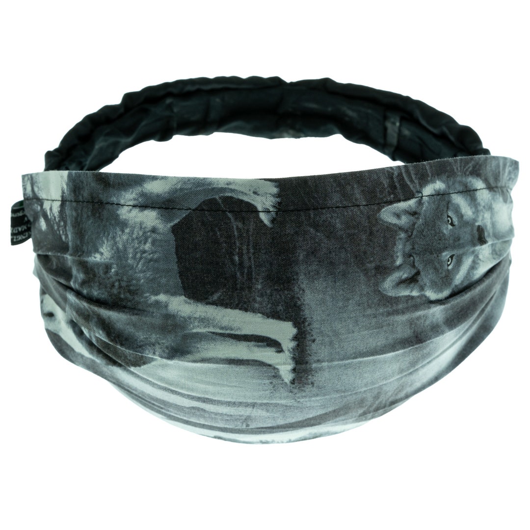 Pack of Wolves in the Moonlight Design Handmade Headband - Etsy