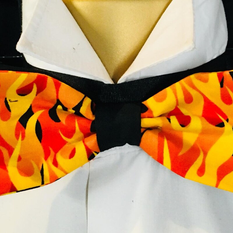 Flame Tie - Etsy