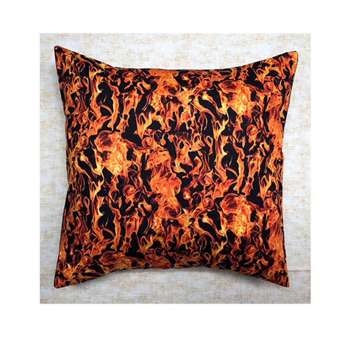 Great Design, You Can See Dragons Dancing in the Flames Cushion Cover ...