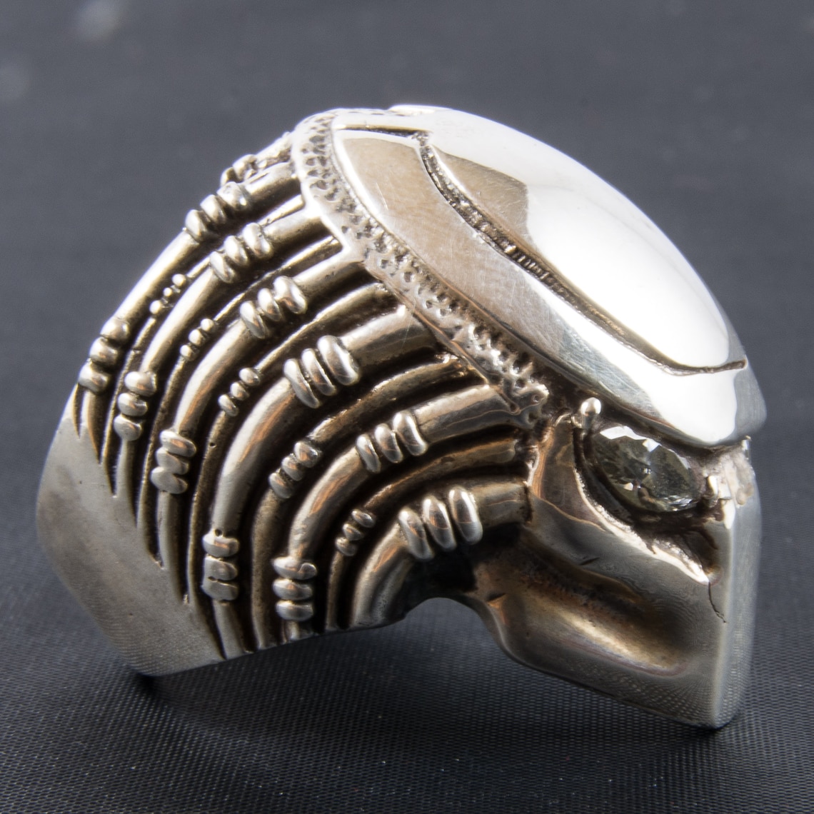 Predator Ring .925 Solid Sterling Silver, Awesome Ring Based on the ...