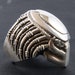 Predator Ring .925 Solid Sterling Silver, Awesome Ring Based on the ...