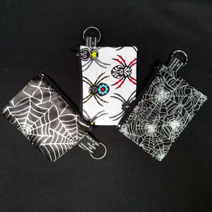 Spider & Web Range of Handmade Coin Purses Great for Cash Cards Coins ...