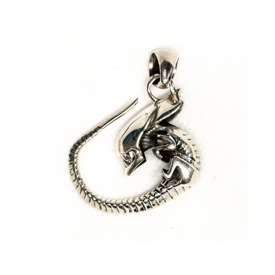 Awesome Alien Prometheus Xenomorph Pendant Handmade From 925 Sterling ...