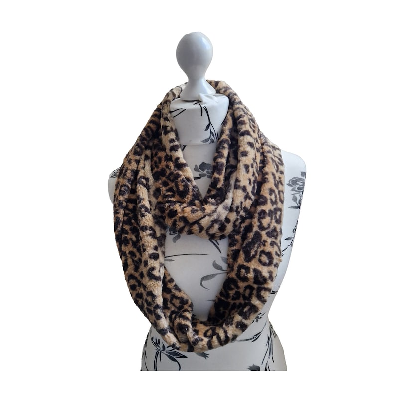 Leopard Print Scarf - Etsy