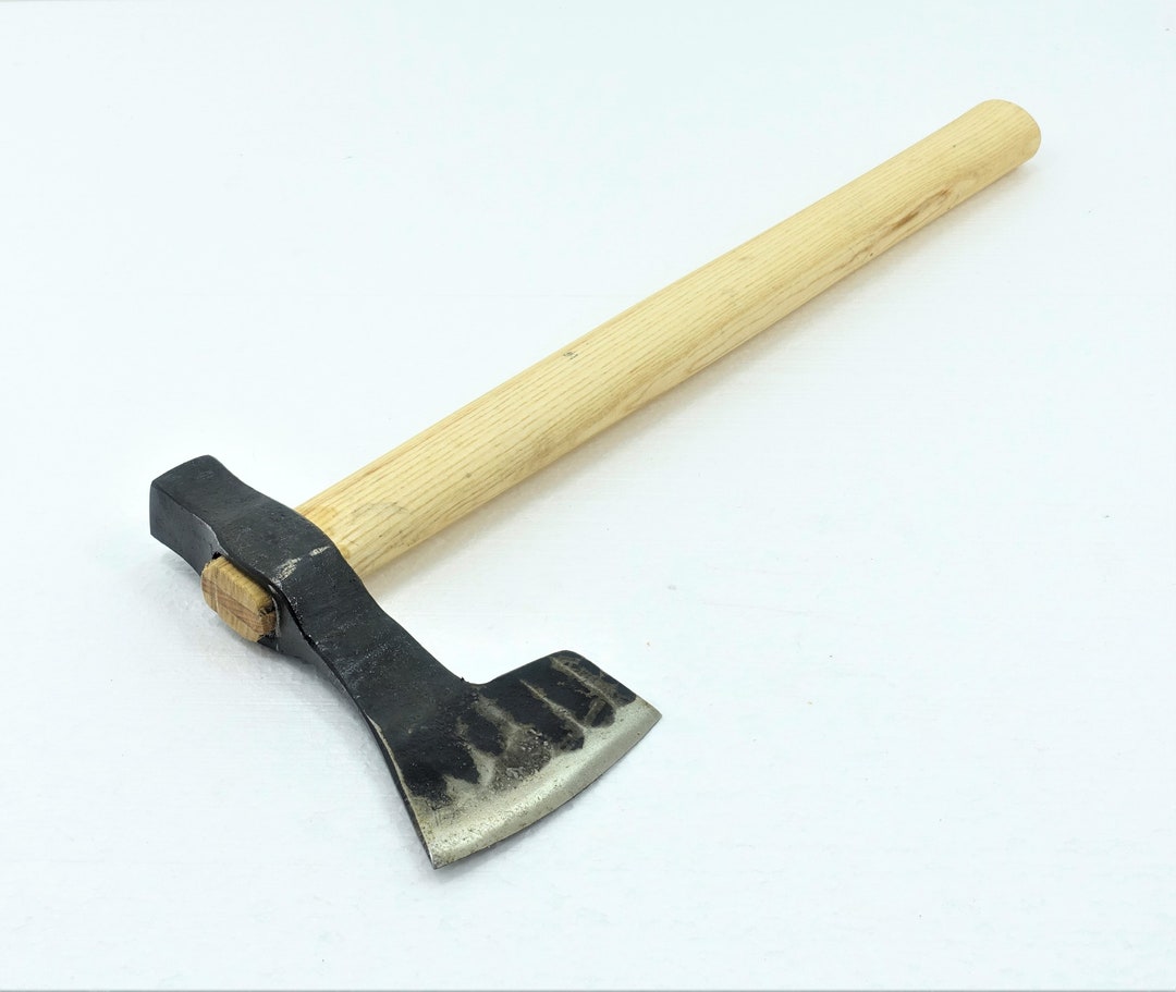 2,1 Lbs Goosewing Bearded Broad German Hatchet Axe Head Handmade Forged ...
