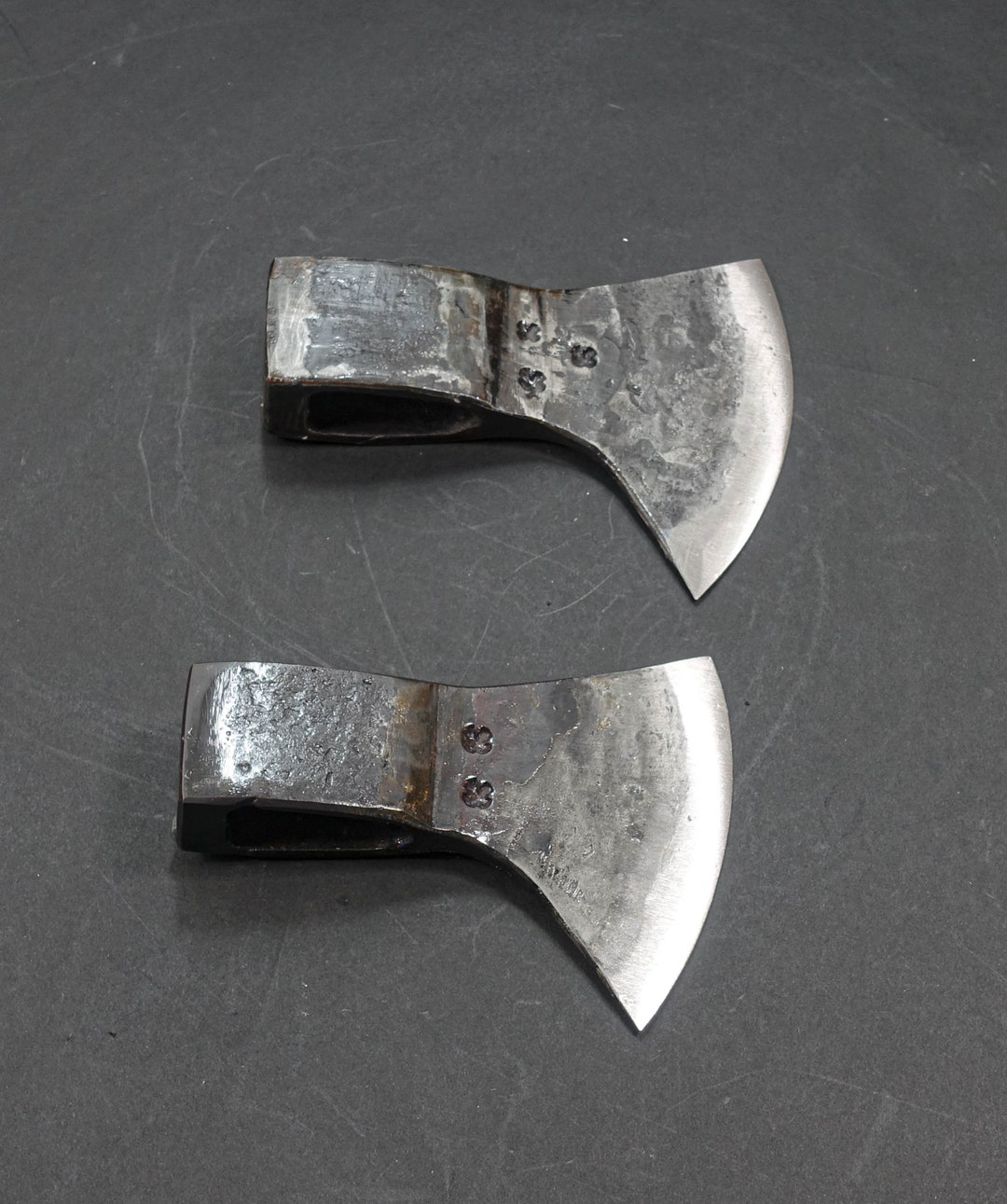 1,4 + 1,8 Lbs Hand Forged Hewing Axe With Sign - Etsy