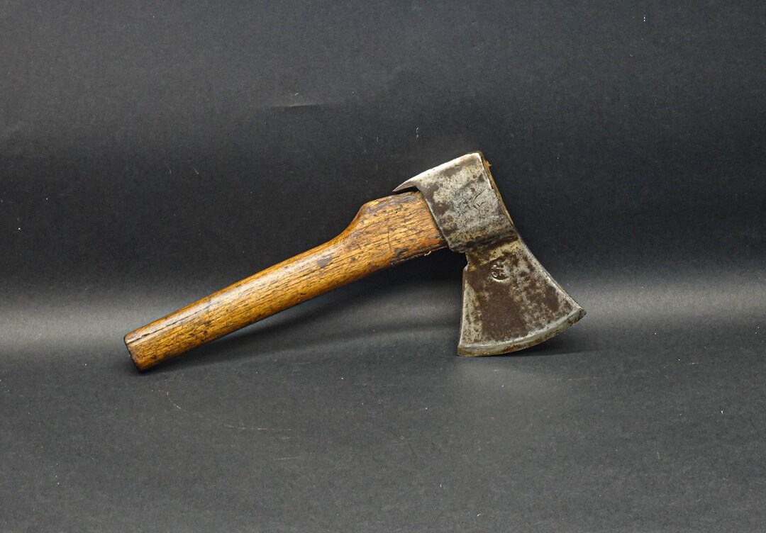 2,26 Lbs Hand Forged Broad Hewing Axe With Sign - Etsy