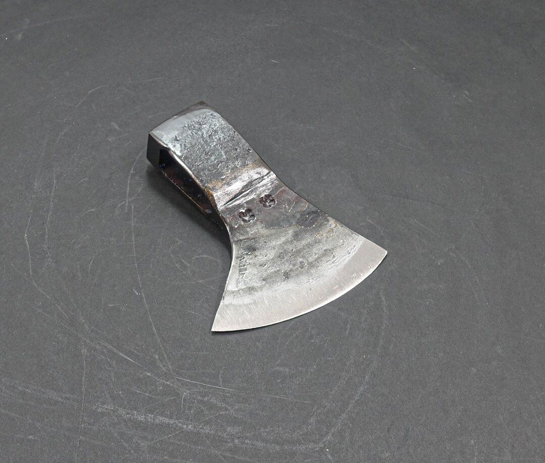 1,4 Lbs Hand Forged Hewing Axe With Sign - Etsy