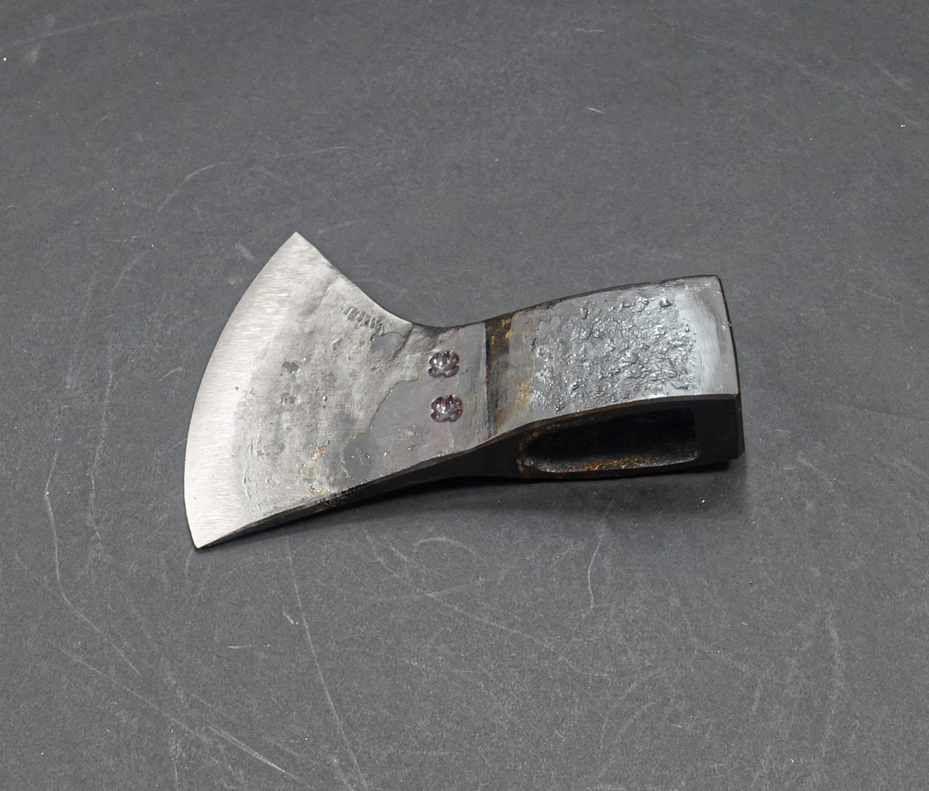 1,4 Lbs Hand Forged Hewing Axe With Sign - Etsy