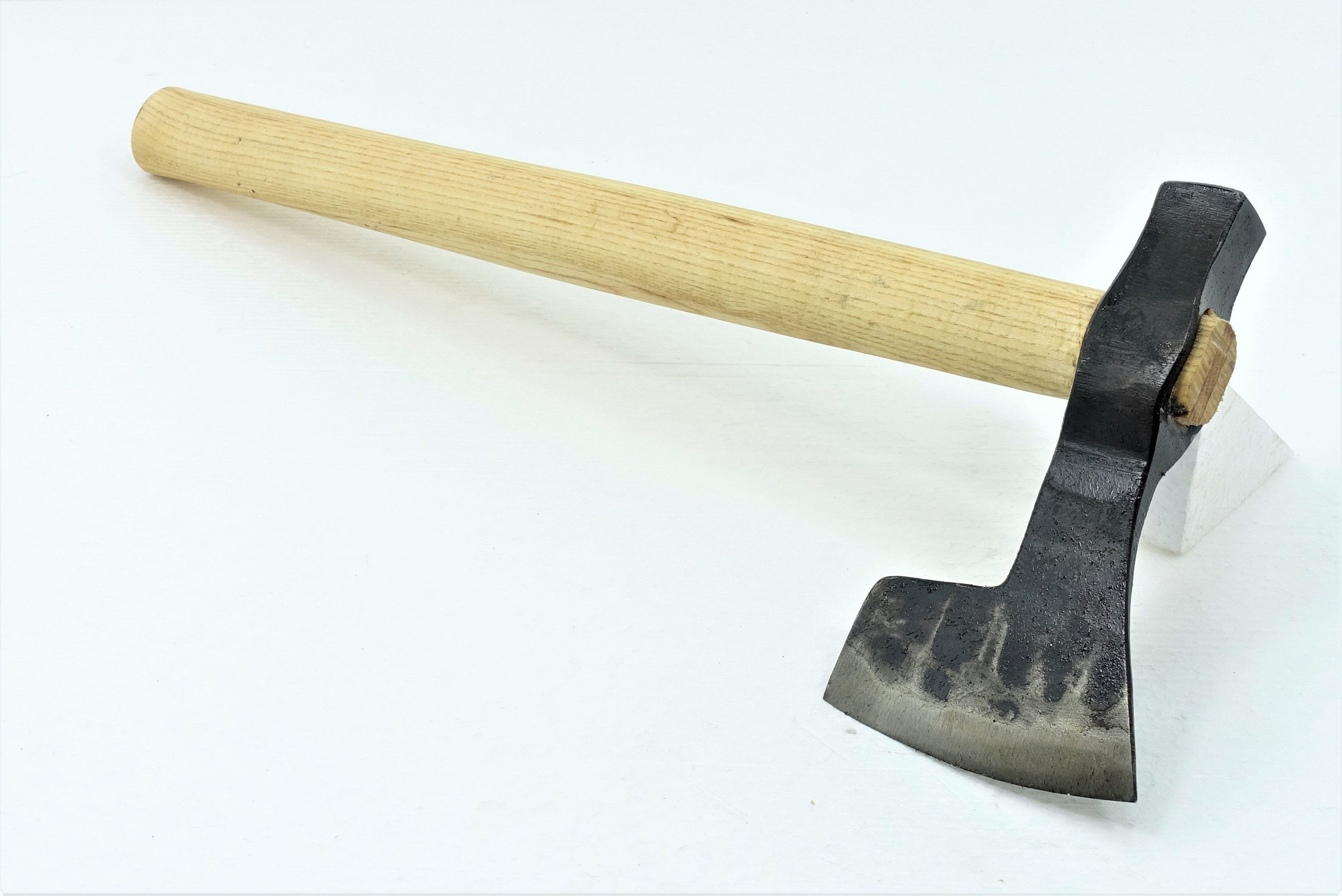 2,1 Lbs Goosewing Bearded Broad German Hatchet Axe Head Handmade Forged ...