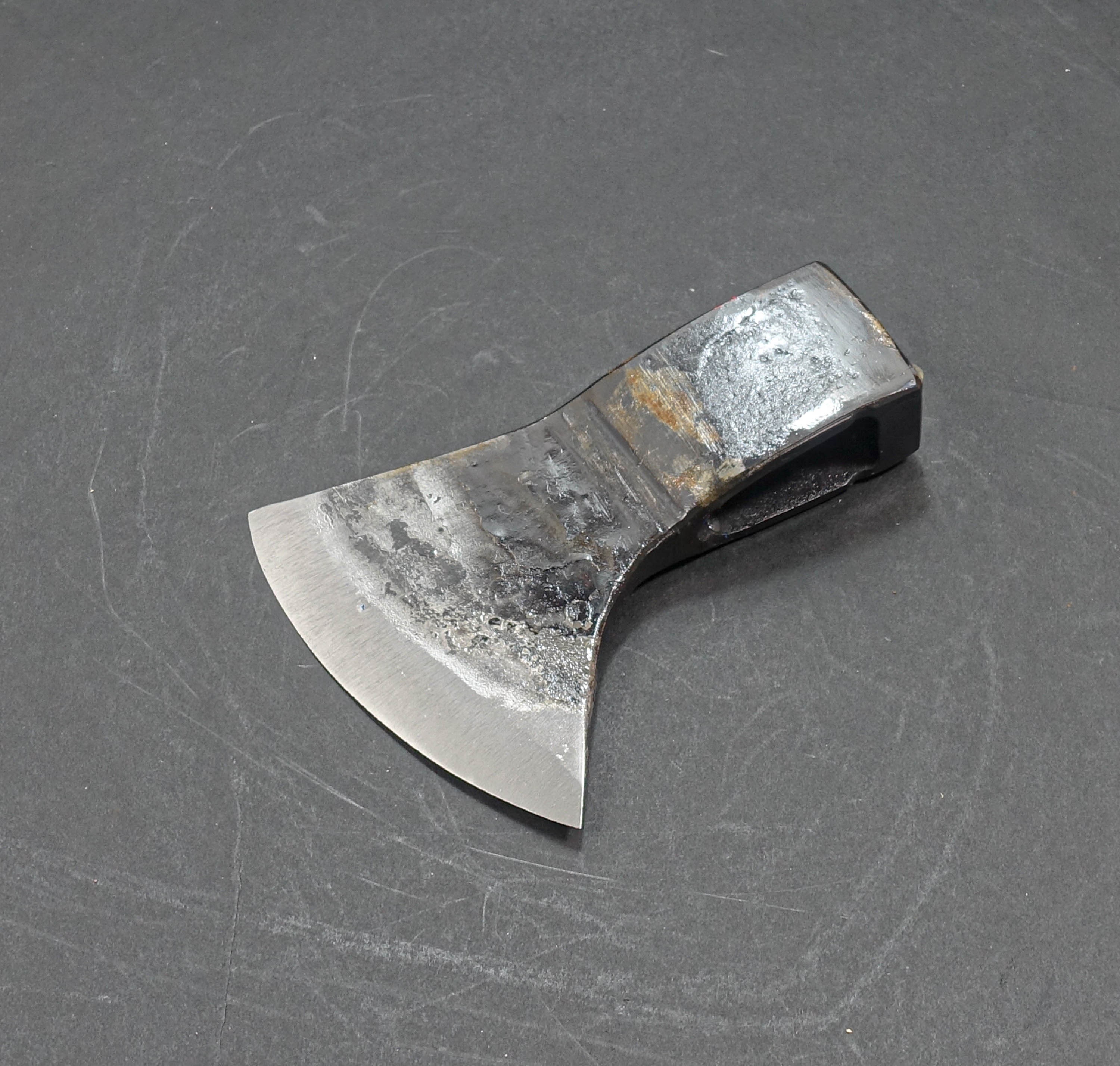 1,4 Lbs Hand Forged Hewing Axe With Sign - Etsy