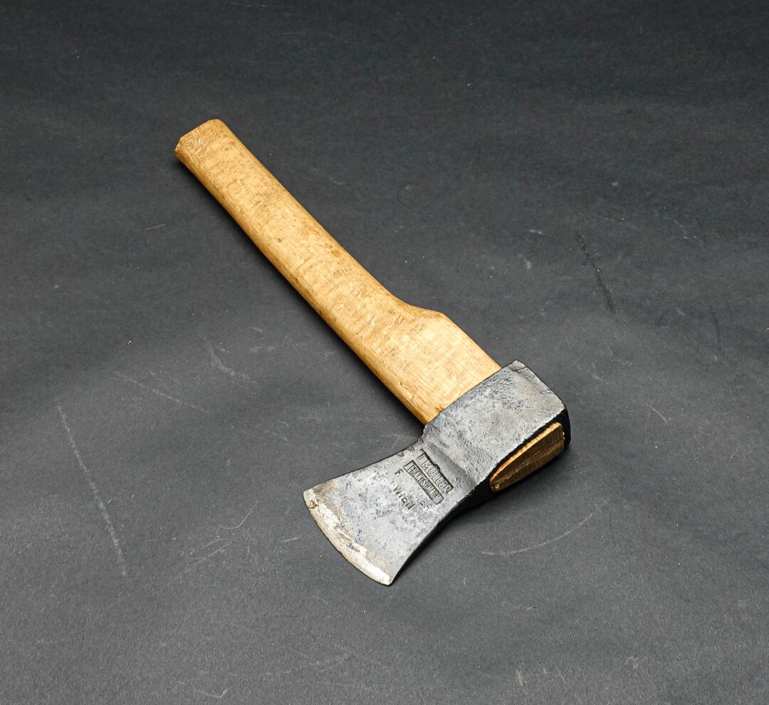 1,47 Lbs Hand Forged Broad Hewing Axe With Sign - Etsy