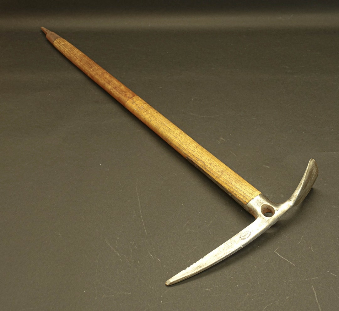 Rare Unusual Walking Stick Pickle Axe Ice Axe Eispickel HIMALAYA Kuno ...
