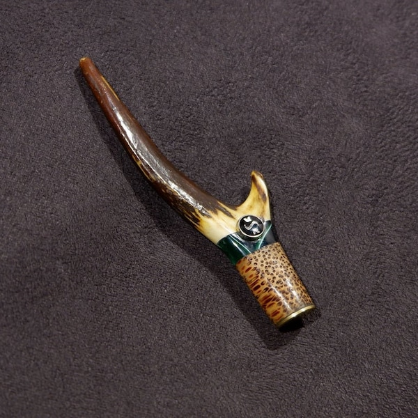 Deer Antler Pipe - Etsy