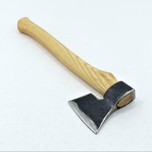 1,7 Lbs Goosewing Bearded Broad German Hatchet Axe Head Handmade Forged ...