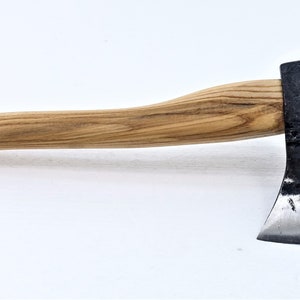 1.9 Lbs Goosewing Bearded Broad German Hatchet Axe Head Handmade Forged ...