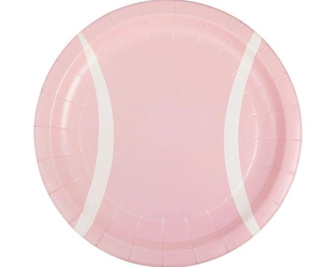 Tennis Ball Plates (8 Ct.) - Etsy