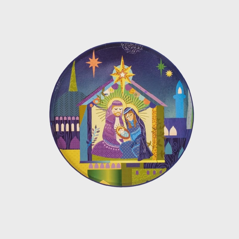 8 Nativity Plates - Etsy