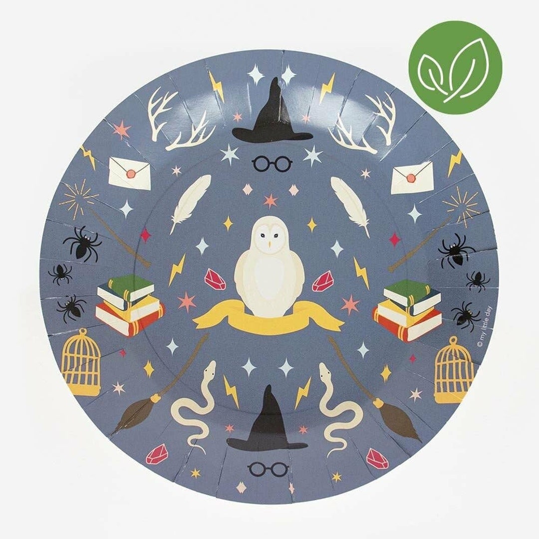 Wizard Plates (8 Ct.) - Etsy