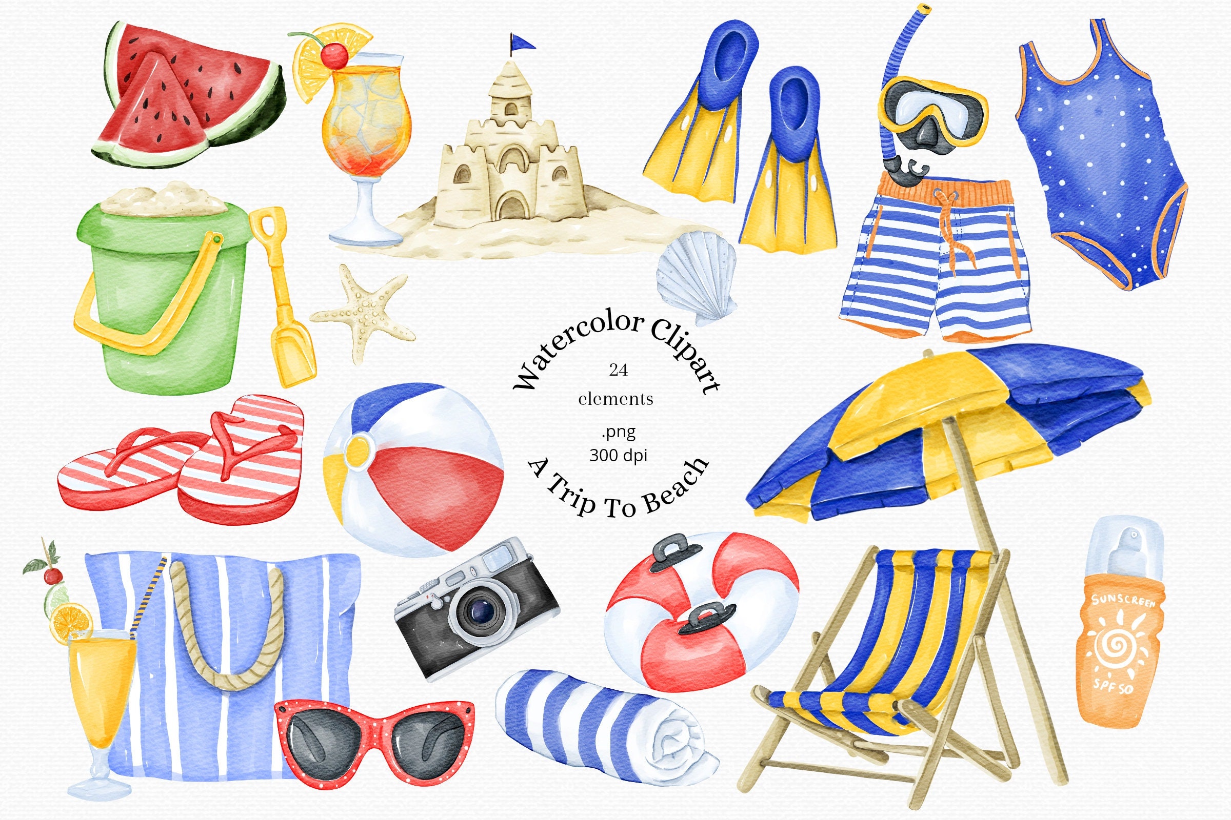 Beach Clothes Clipart