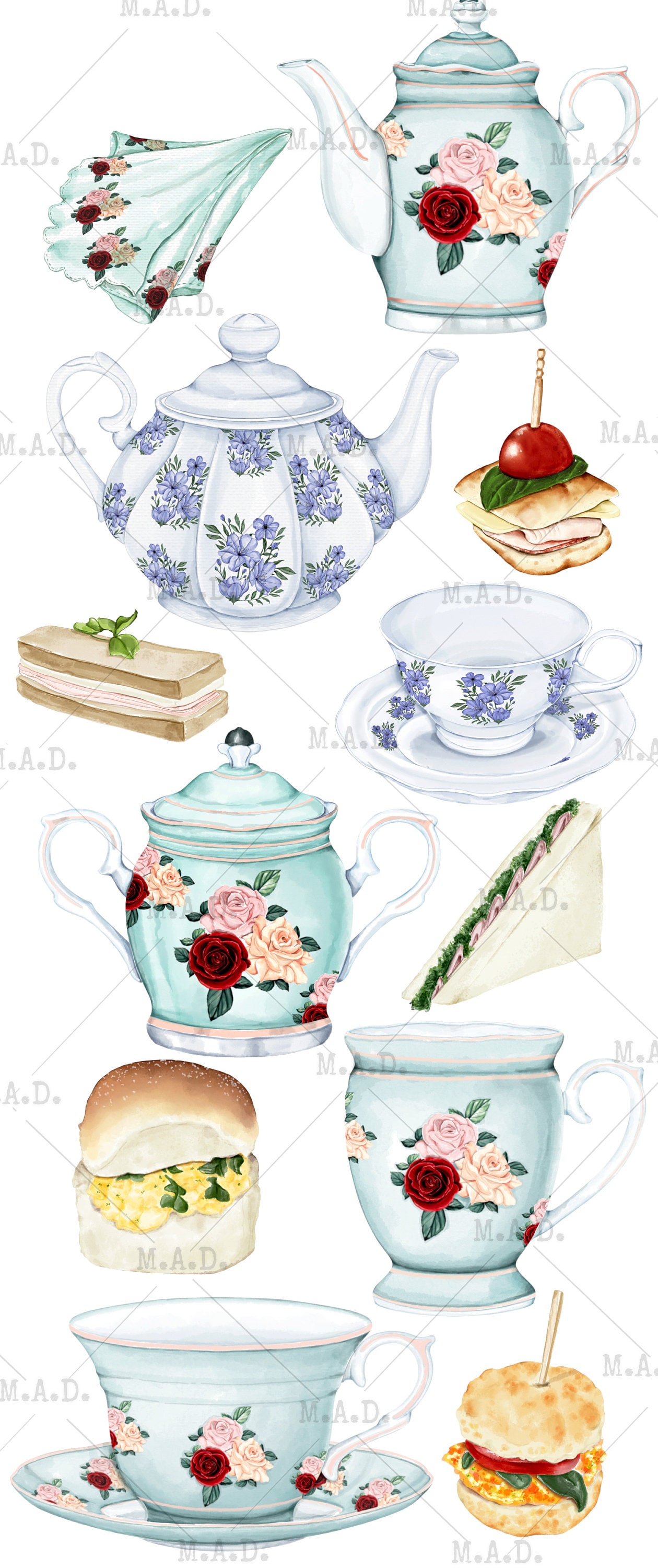 High Tea Clip Art