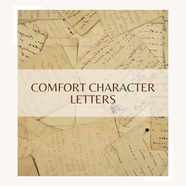 Character Letters - Etsy