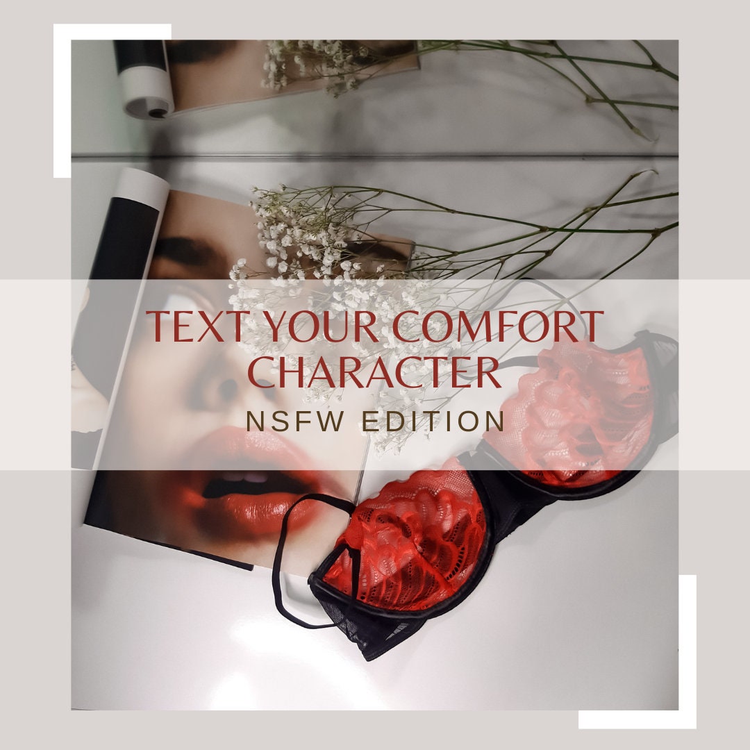Text Your Comfort Character NSFW - Etsy