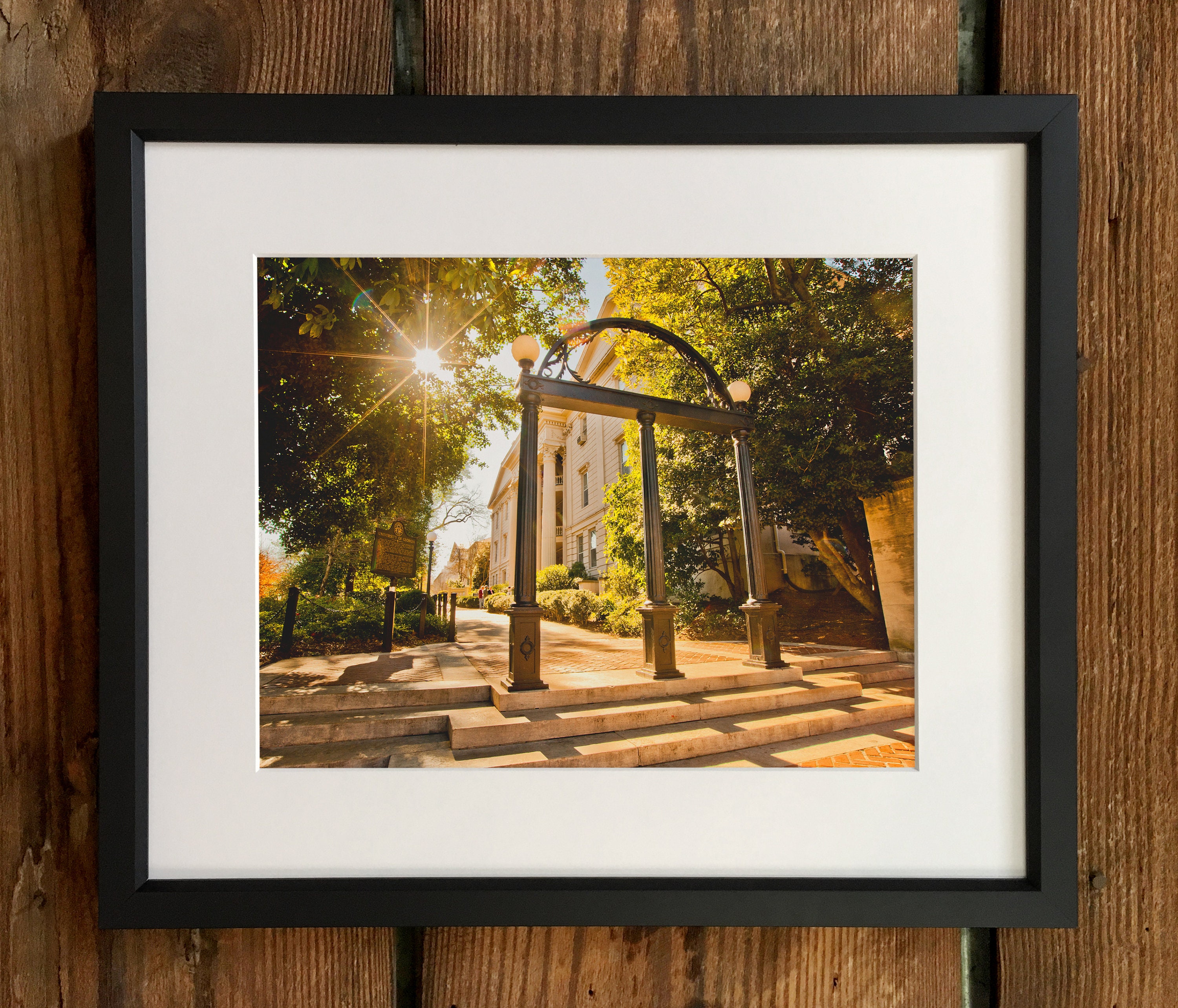 UGA Georgia Bulldogs: Campus Arch Framed Photo Picture Print - Etsy