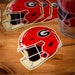 UGA Georgia Bulldogs Decal Sticker: Uga X Mascot Endzone - Etsy