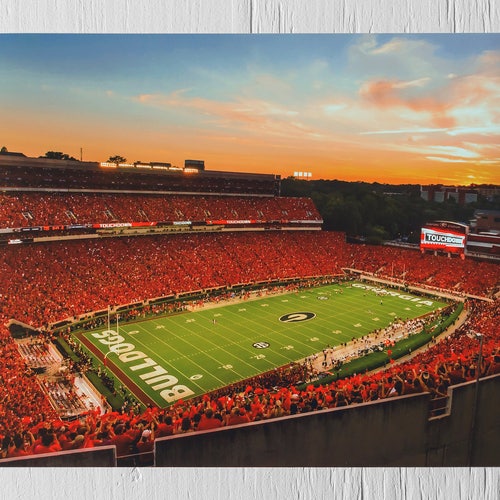 UGA: Georgia Bulldogs Sanford Stadium Redout Photo Picture - Etsy UGA: Georgia Bulldogs Sanford Stadium Redout Photo Picture - Etsy