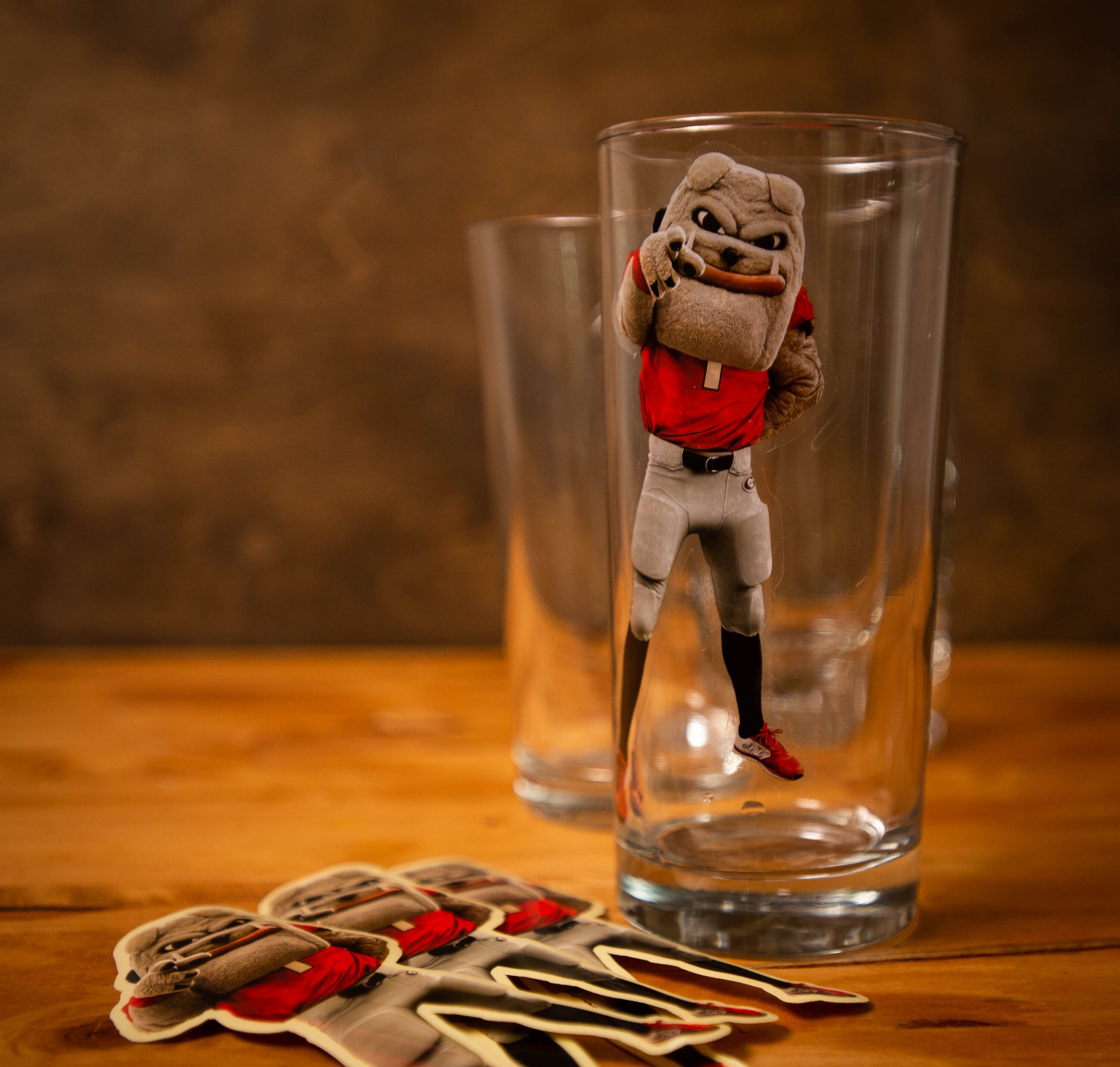 UGA Georgia Bulldogs Decal Sticker 5 Hairy Dawg Premium - Etsy