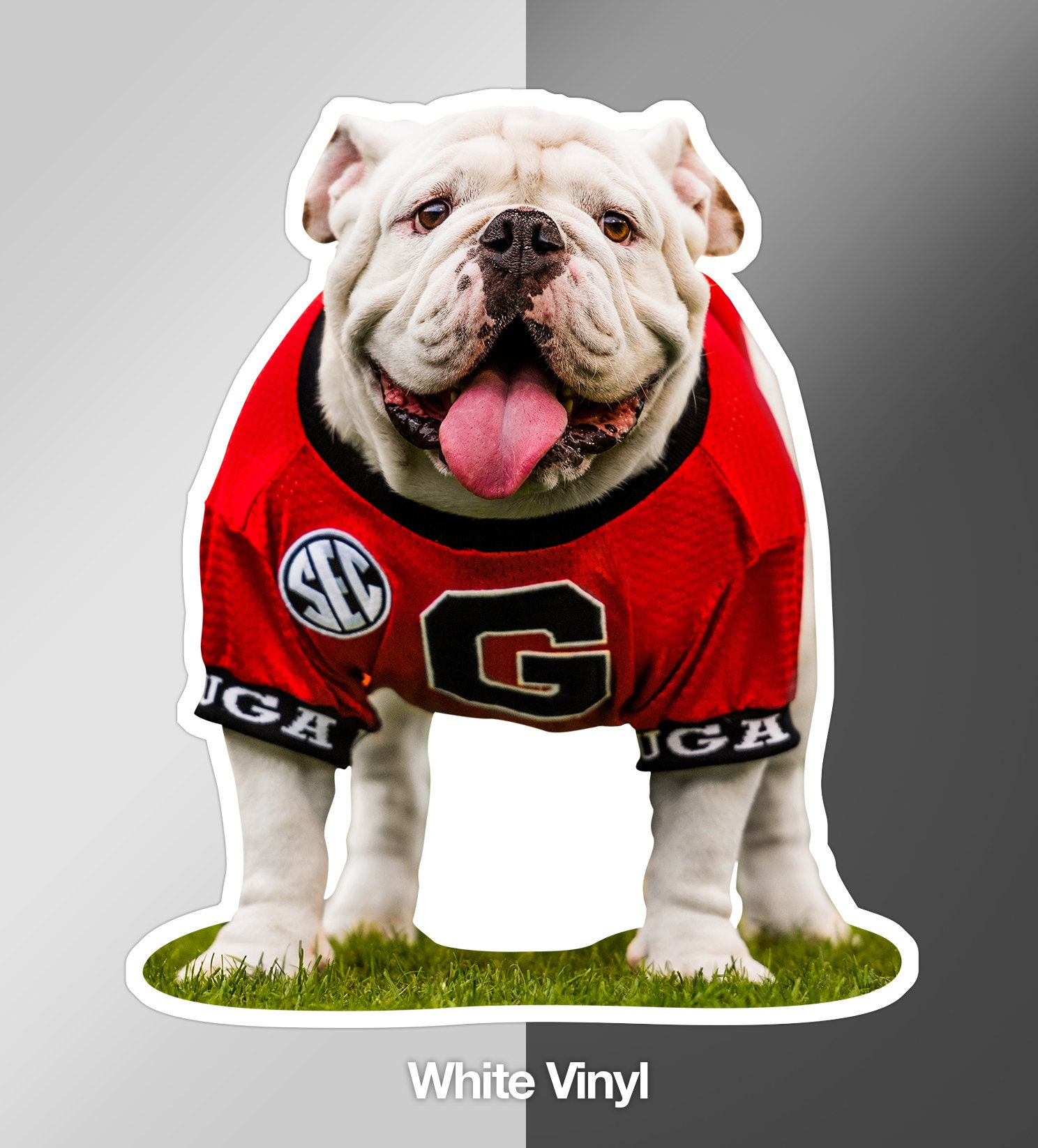 UGA Georgia Bulldogs Decal Sticker 4.5 Uga X Mascot | Etsy