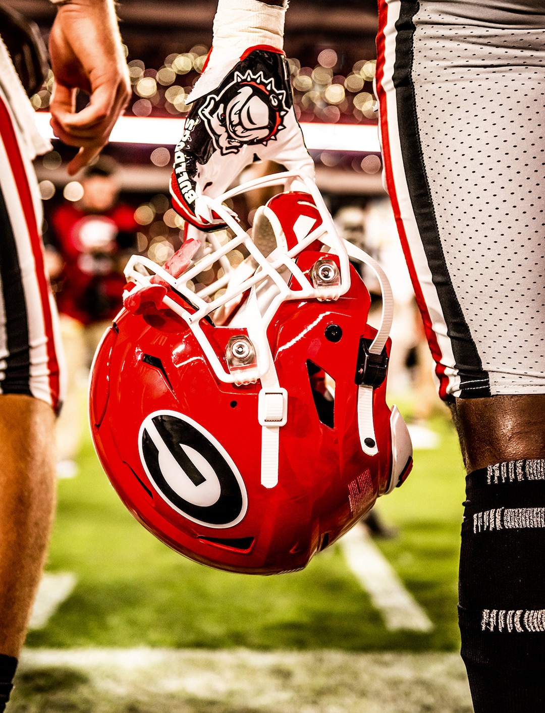 UGA: Georgia Bulldogs Power G Football Helmet Photo Picture Print ...