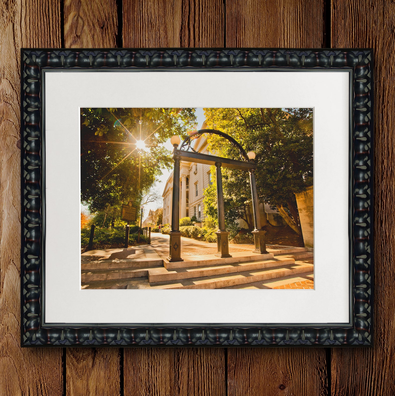 UGA Georgia Bulldogs: Campus Arch Framed Photo Picture Print - Etsy
