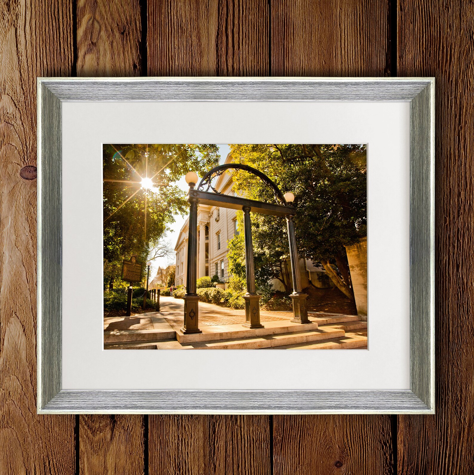 UGA Georgia Bulldogs: Campus Arch Framed Photo Picture Print - Etsy